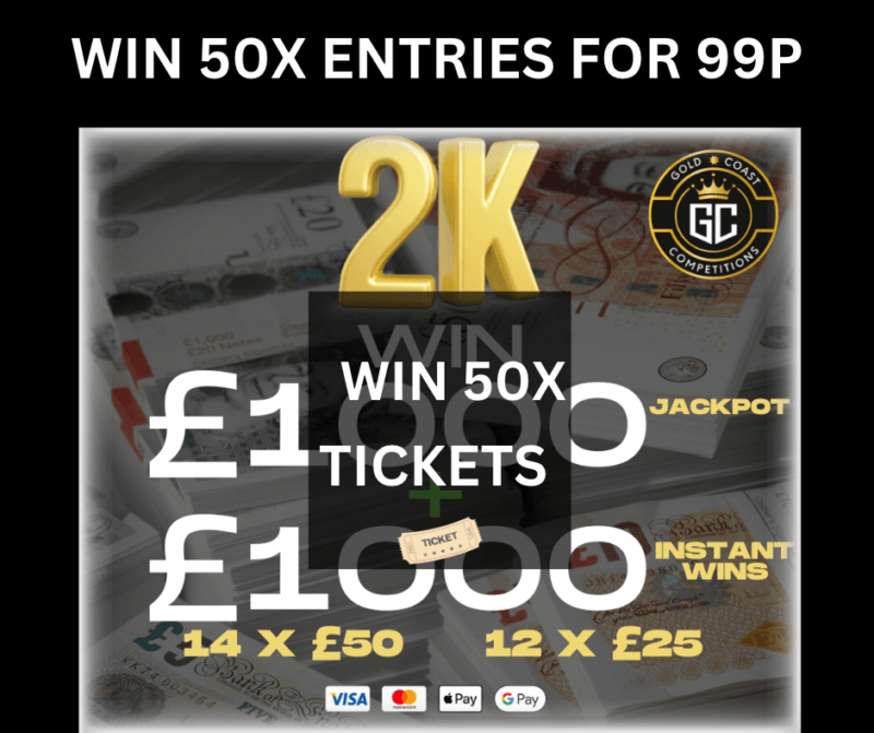 WIN 50X TICKETS #2 - Gold Coast Competitions